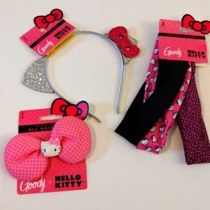 Hello Kitty | Accessories | Hello Kitty Hair Assesories Bundle | Poshmark